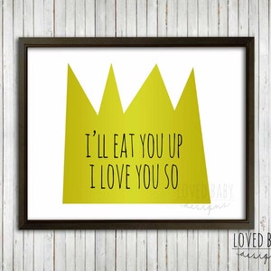 Where the Wild Things Are Set of Three Digital Prints DIY - Etsy