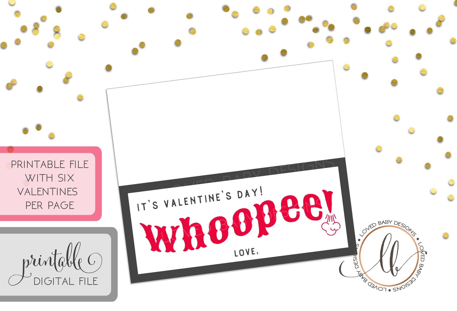 Whoopee Cushion Valentines - Whoopie Valentines - Love Stinks ...