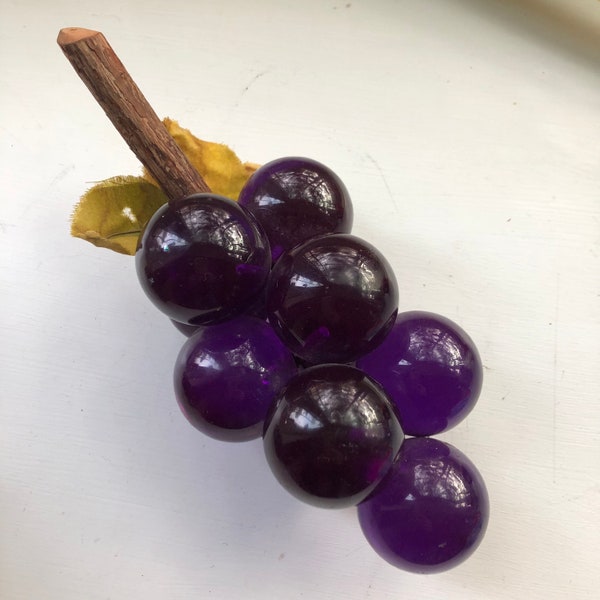 Lucite Grapes - Etsy