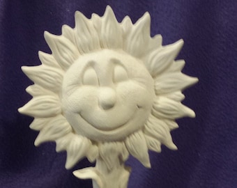 Ceramic Sunflower | Etsy