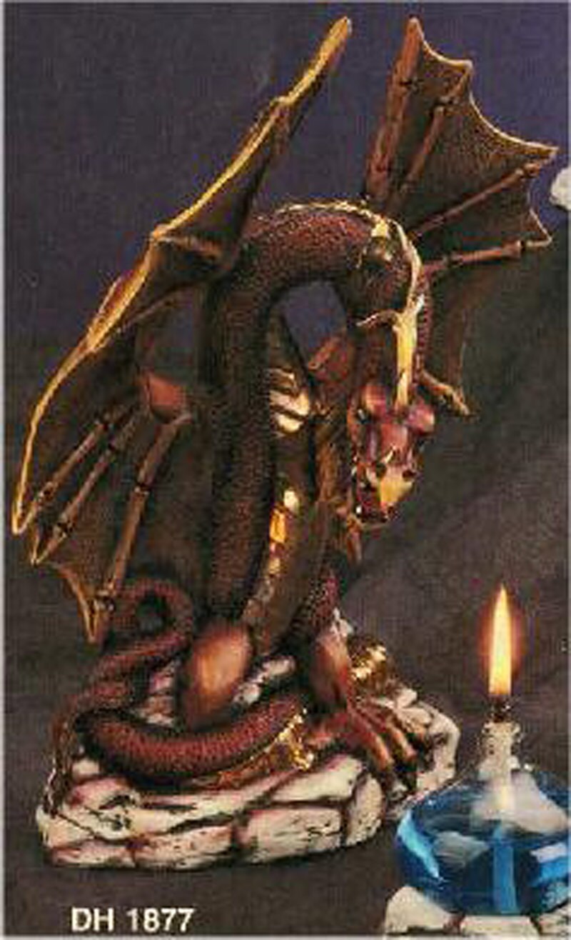 Fire Keeper Dragon 12 X 8" Ready to Paint, Ceramic Bisque - Etsy