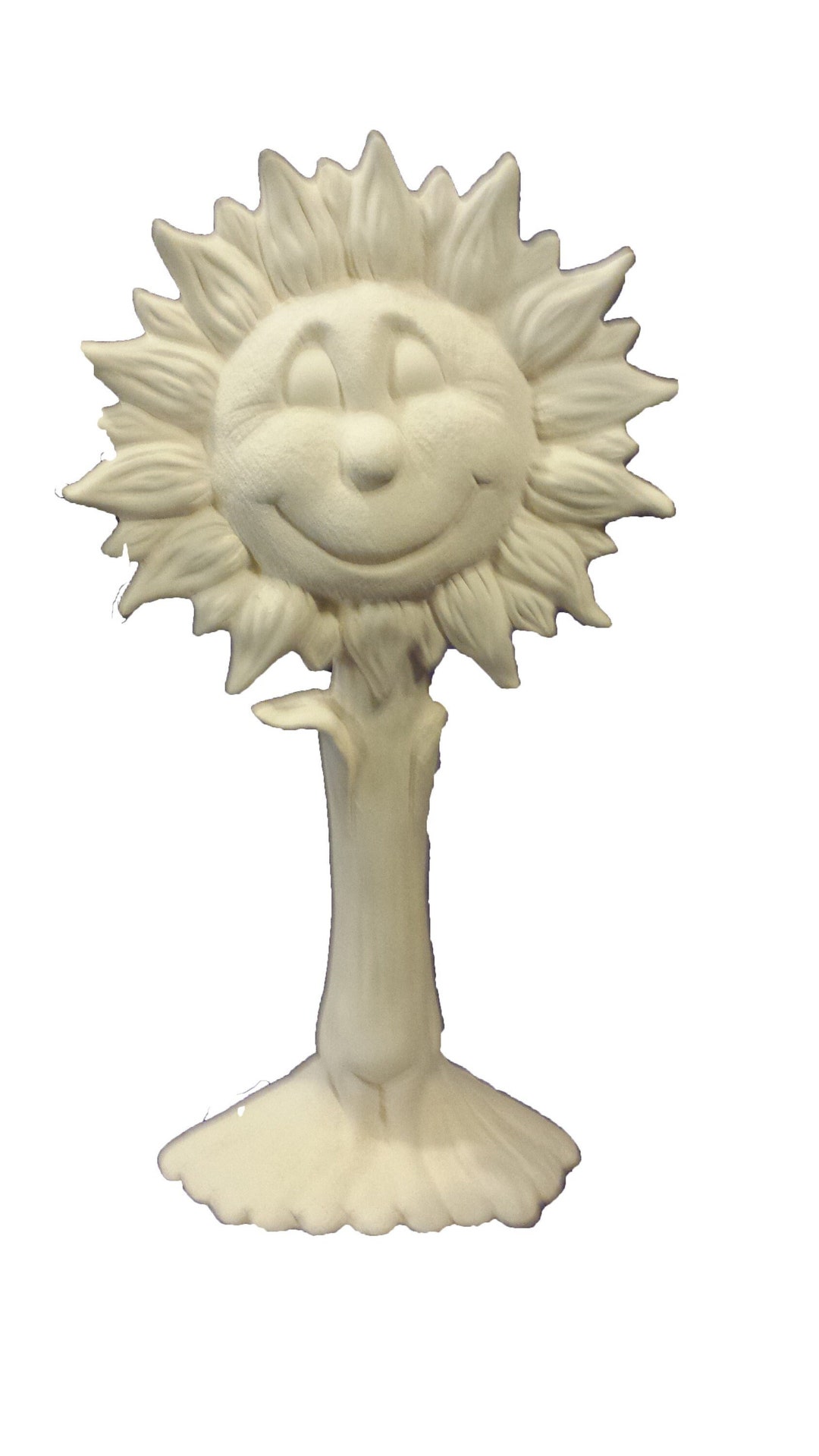 Susie Sunflower 17" Ceramic Bisque, Ready to Paint - Etsy