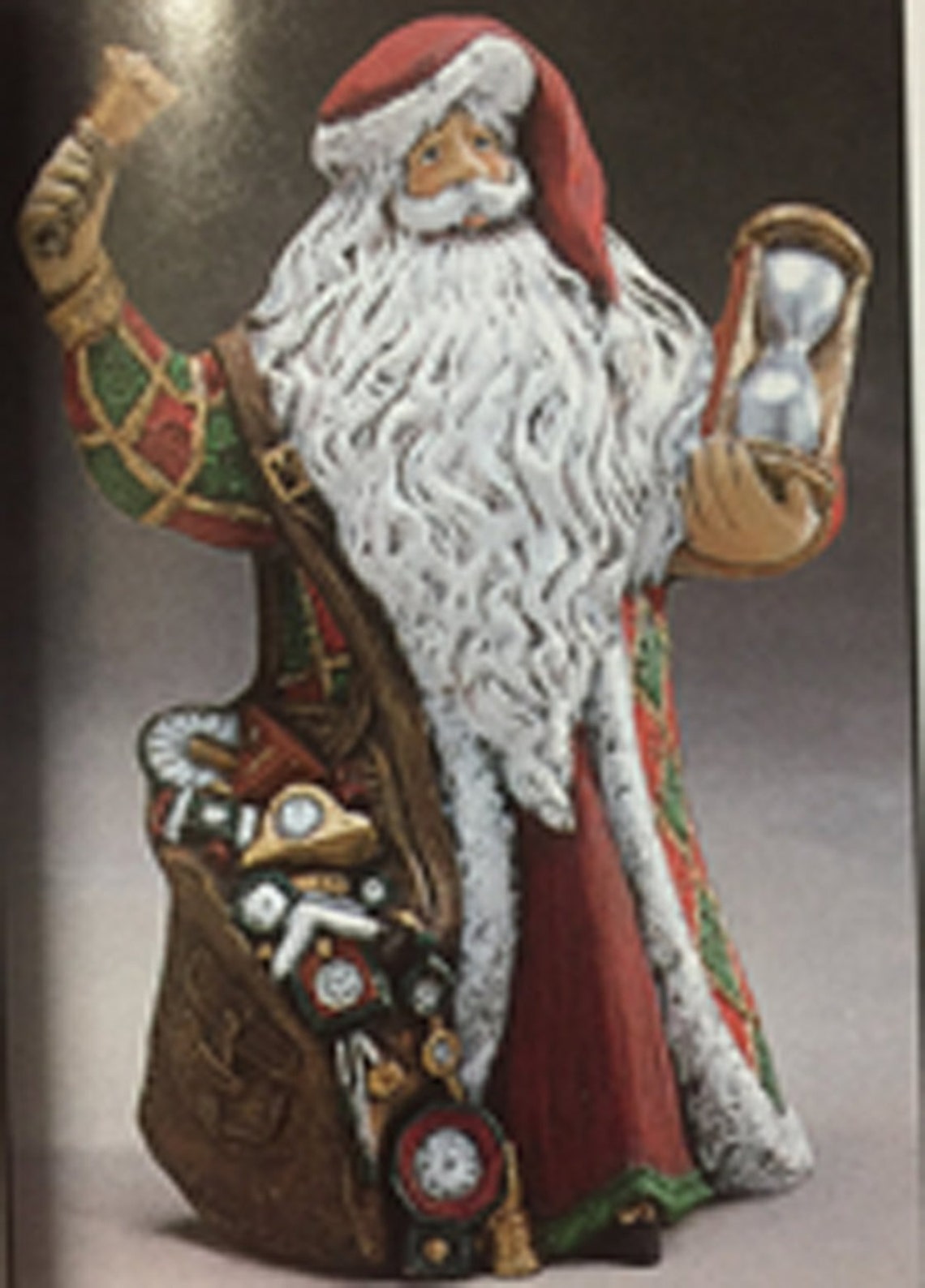 Father Time Santa 10 Ceramic Bisque Ready to Paint - Etsy