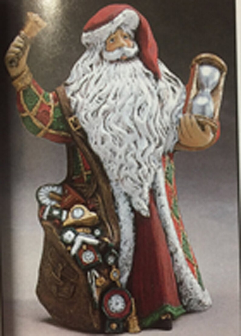 Father Time Santa 10 Ceramic Bisque Ready to Paint - Etsy