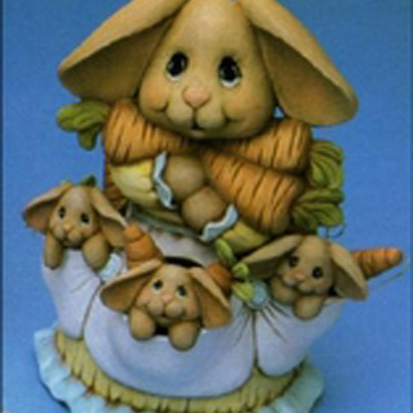 Ceramic Easter Bunny - Etsy