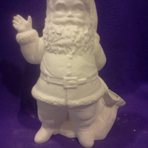 Father Time Santa 10 Ceramic Bisque Ready to Paint - Etsy