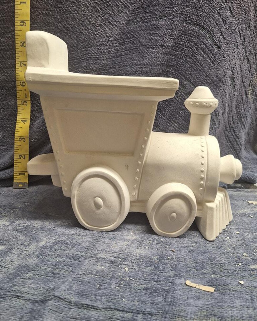 Choo Choo Train Ceramic Bisque 9" X 10" Ready to Paint - Etsy