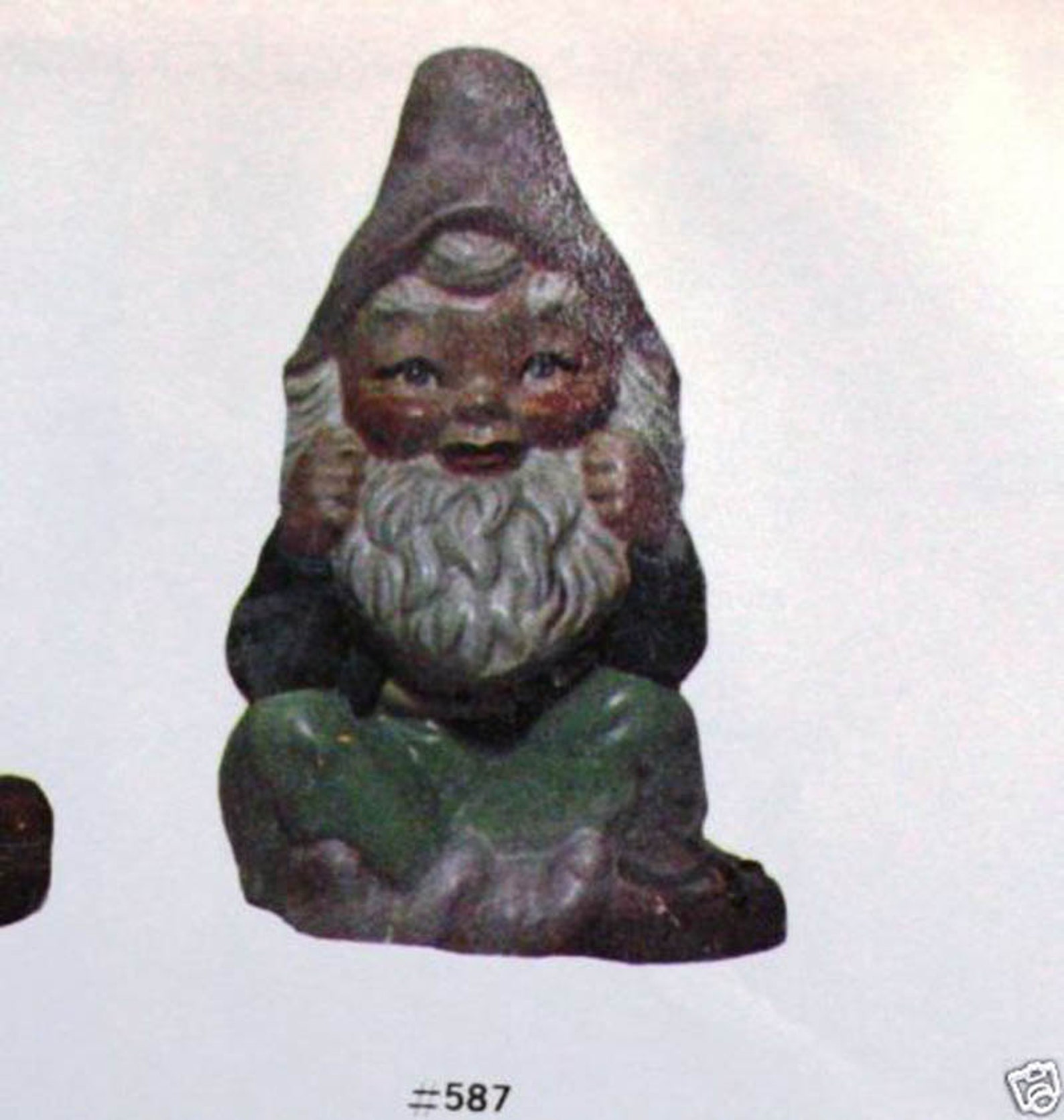Gnome Sitting 8 Ceramic Bisque Ready to Paint - Etsy