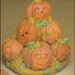 Pumpkin Stack 9 Ready to Paint Ceramic Bisque With Clip Light - Etsy