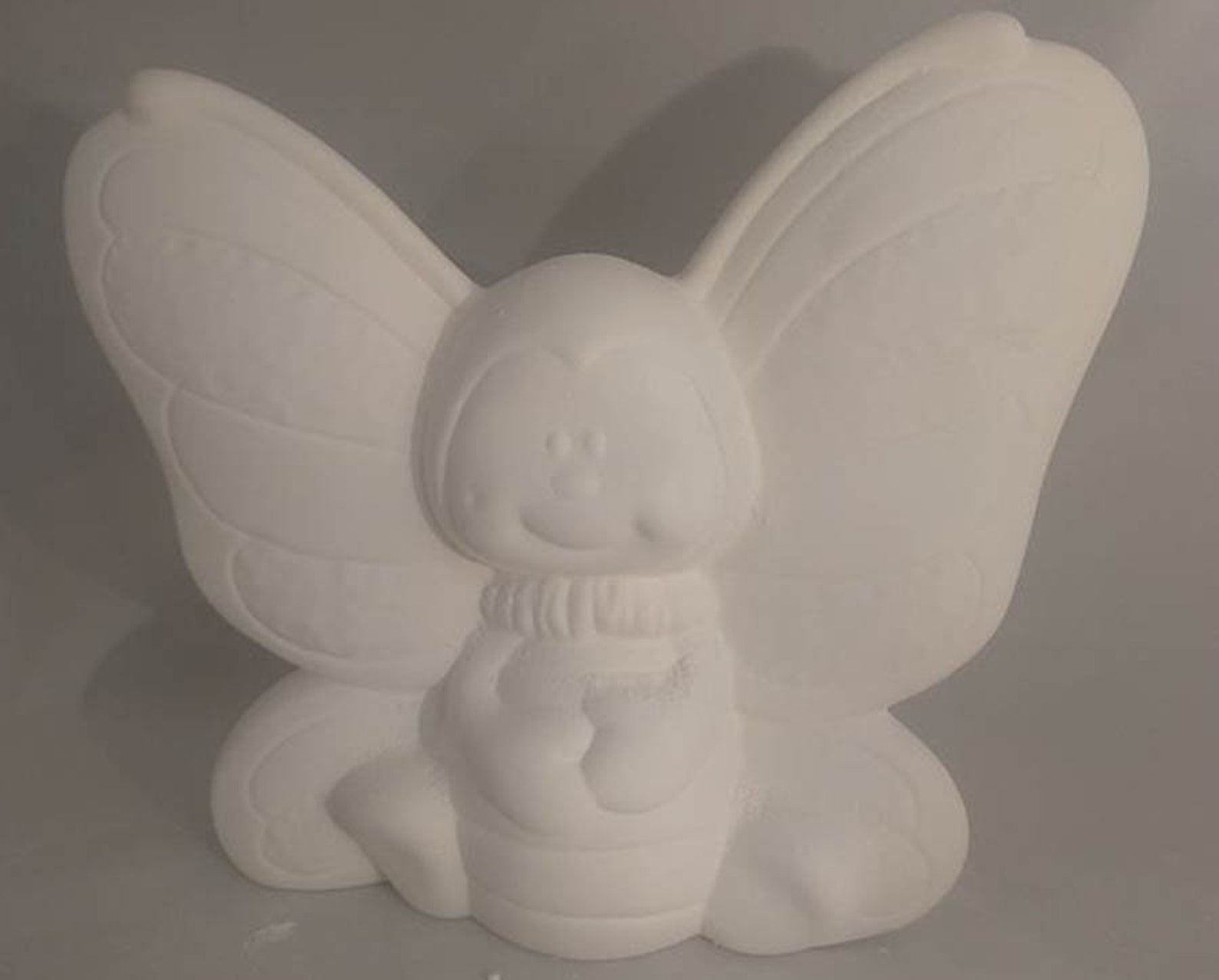 Flitter Butterfly 7" X 9" Ceramic Bisque, Ready to Paint - Etsy