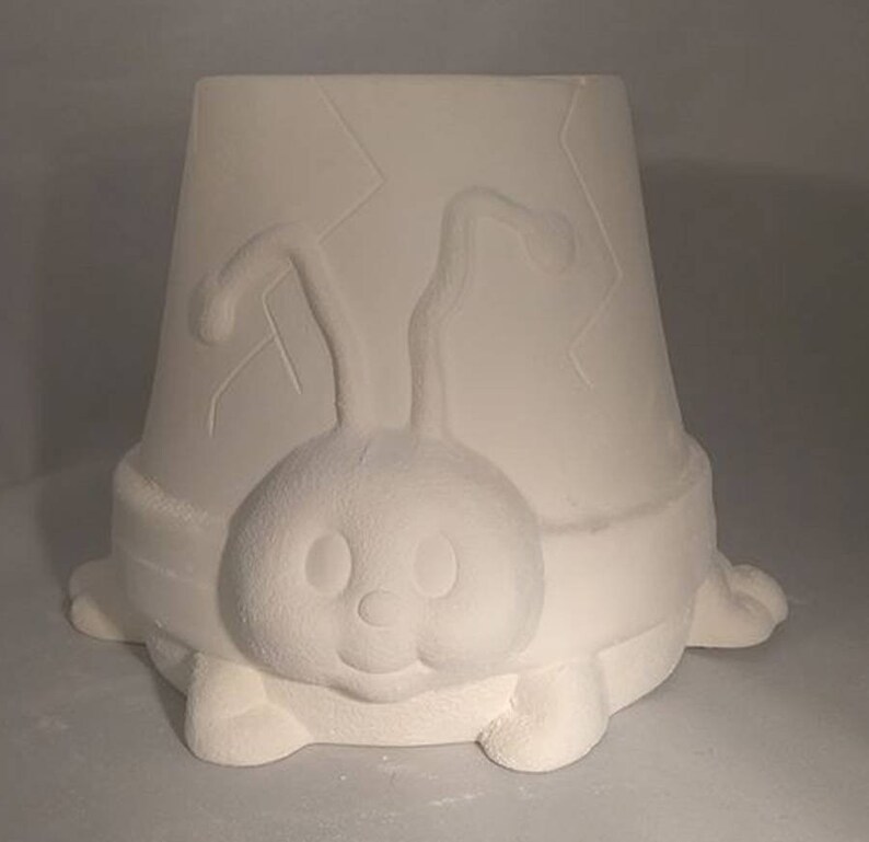 Ladybug Planter or Pot 6 X 4 Ceramic Bisque Ready - Etsy