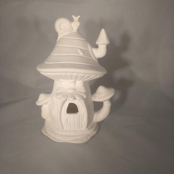 Ceramic Mushroom House - Etsy