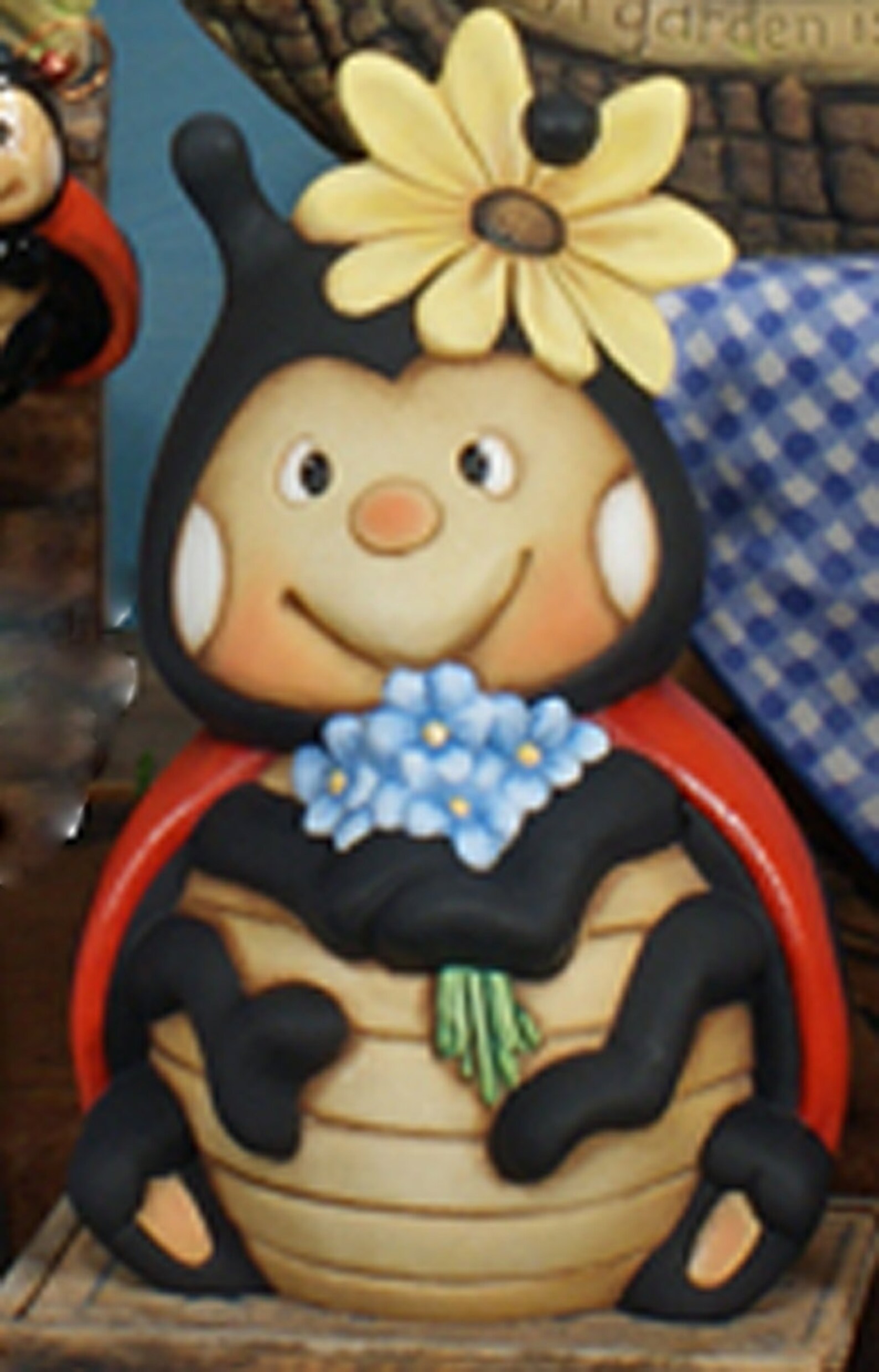 Mr Lady Bug 8 Ceramic Bisque Ready to Paint - Etsy