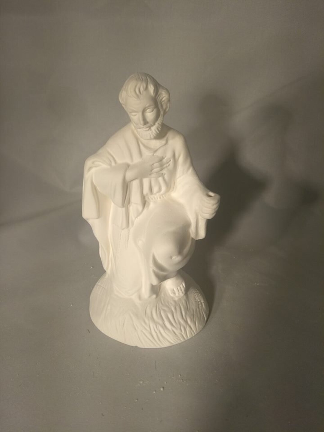 Nativity Joseph 5" Ceramic Bisque, Ready to Paint FREE SHIPPING - Etsy