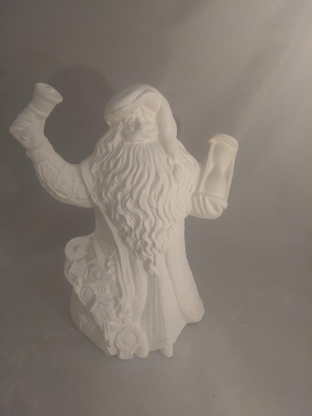 Father Time Santa 10 Ceramic Bisque, Ready to Paint - Etsy