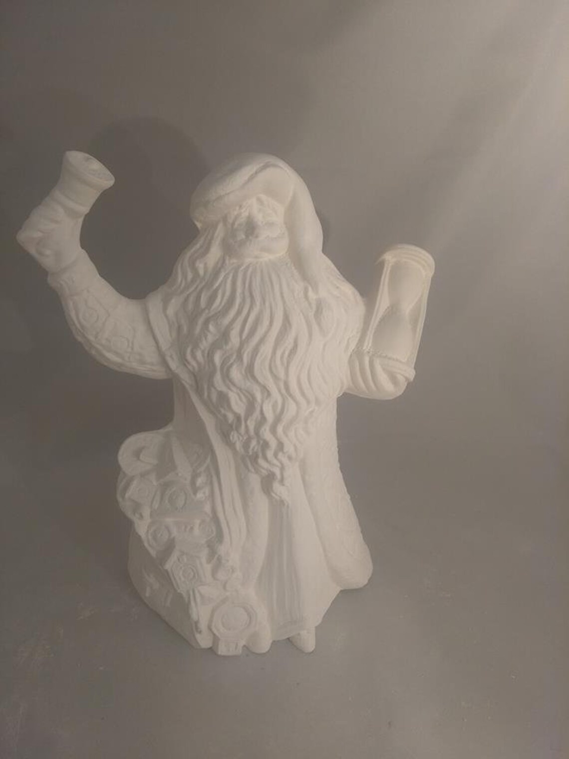Father Time Santa 10 Ceramic Bisque Ready to Paint - Etsy