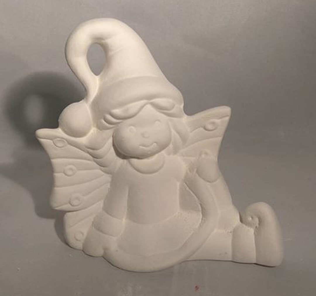 Shine Winter Fairy Ceramic Bisque, Ready to Paint FREE SHIPPING - Etsy