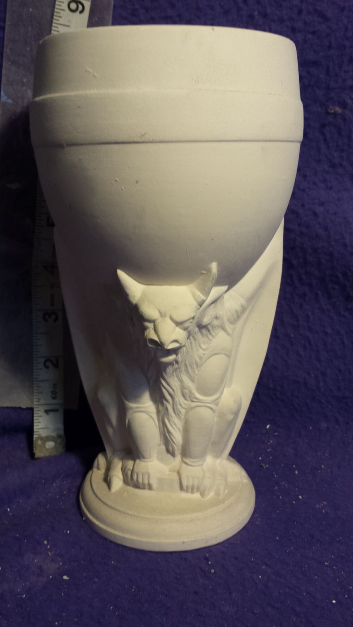 Gargoyle Goblet 9 Ready to Paint Ceramic Bisque Glazed - Etsy