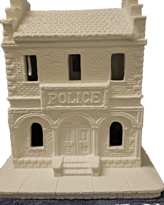 Police Station Village House 8 X 5 X 4 - Etsy