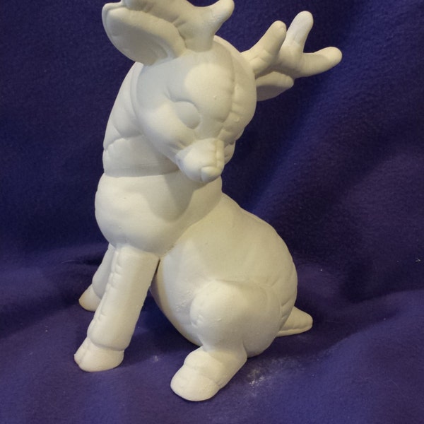 Ceramic Reindeer - Etsy