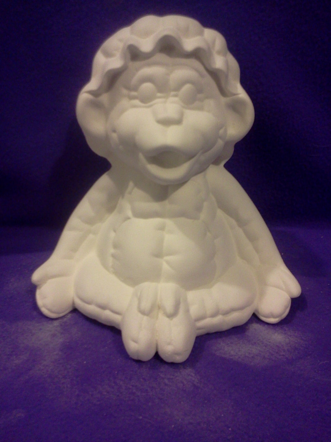 Ceramic Kimple Softy Monkey Ready to Paint - Etsy
