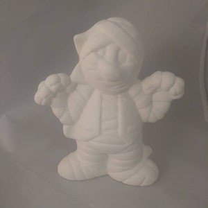 Mummy 5" Ceramic Bisque, Ready to Paint FREE SHIPPING - Etsy