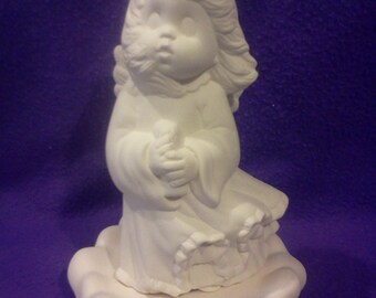 Kimple Millennium Angel Ready to Paint 12 Ceramic Bisque - Etsy