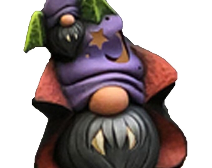 Gnome Vampire / Dracula 6 Ceramic Bisque Ready to Paint - Etsy