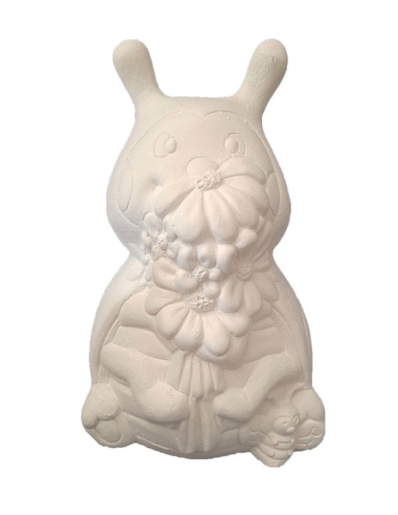 Marigold Lady Bug 6 Ceramic Bisque Ready to Paint - Etsy