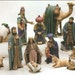 Christmas Nativity Duncan 15 Piece Set Ceramic Bisque, Ready to Paint 7 ...