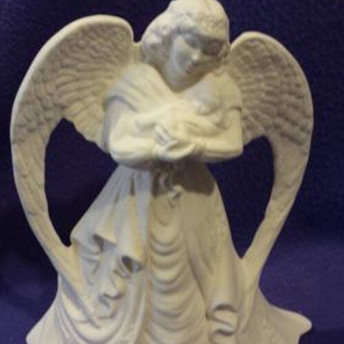 Kimple Millennium Angel Ready to Paint 12 Ceramic Bisque - Etsy