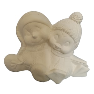 Ceramic Snowman - Etsy