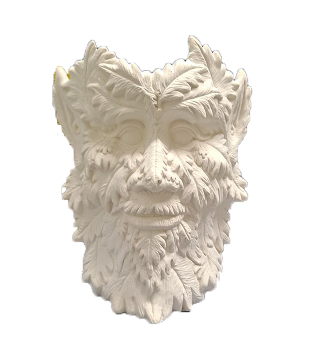 Greenman Forest Planter 11" X 8" Ceramic Bisque, Ready to Paint - Etsy