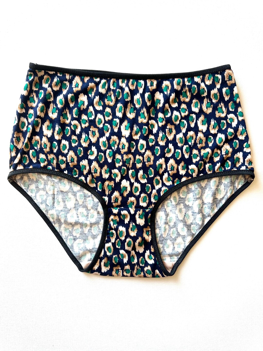 Animal Print, High-waisted Leopard Print Briefs – Soft and Stylish ...