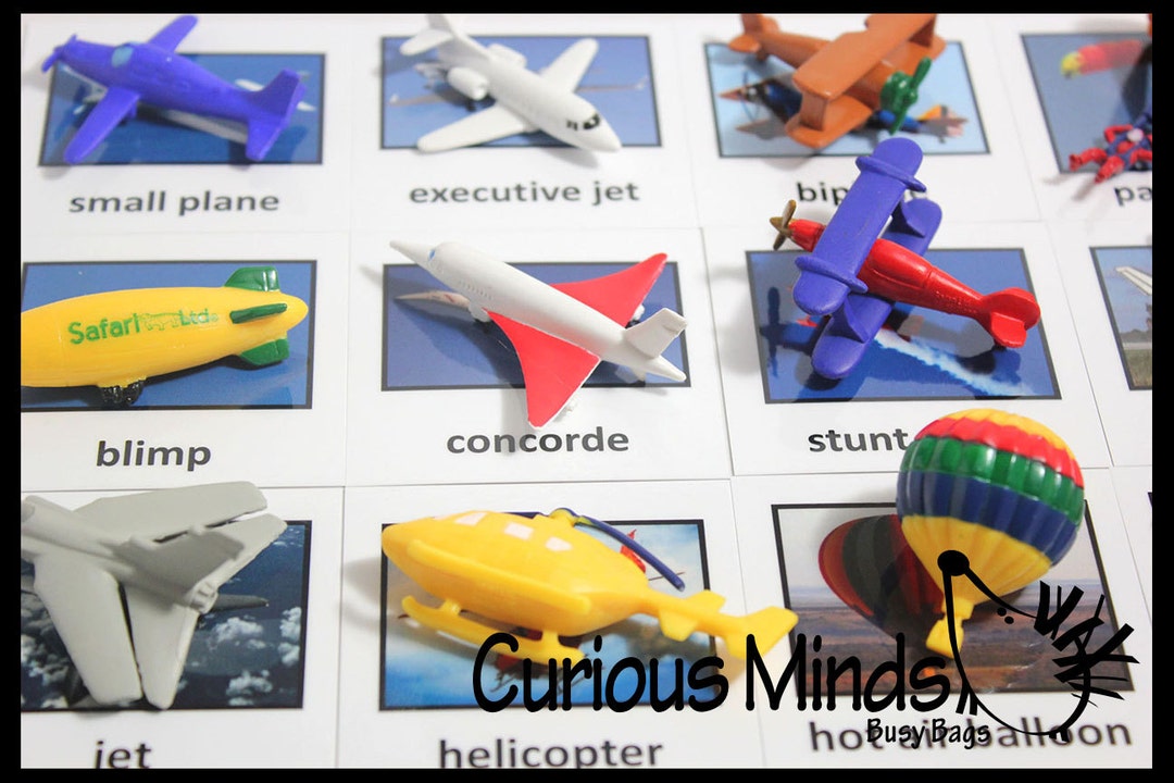 In the Air Transportation to Matching Cards - Match Aircraft Miniatures ...