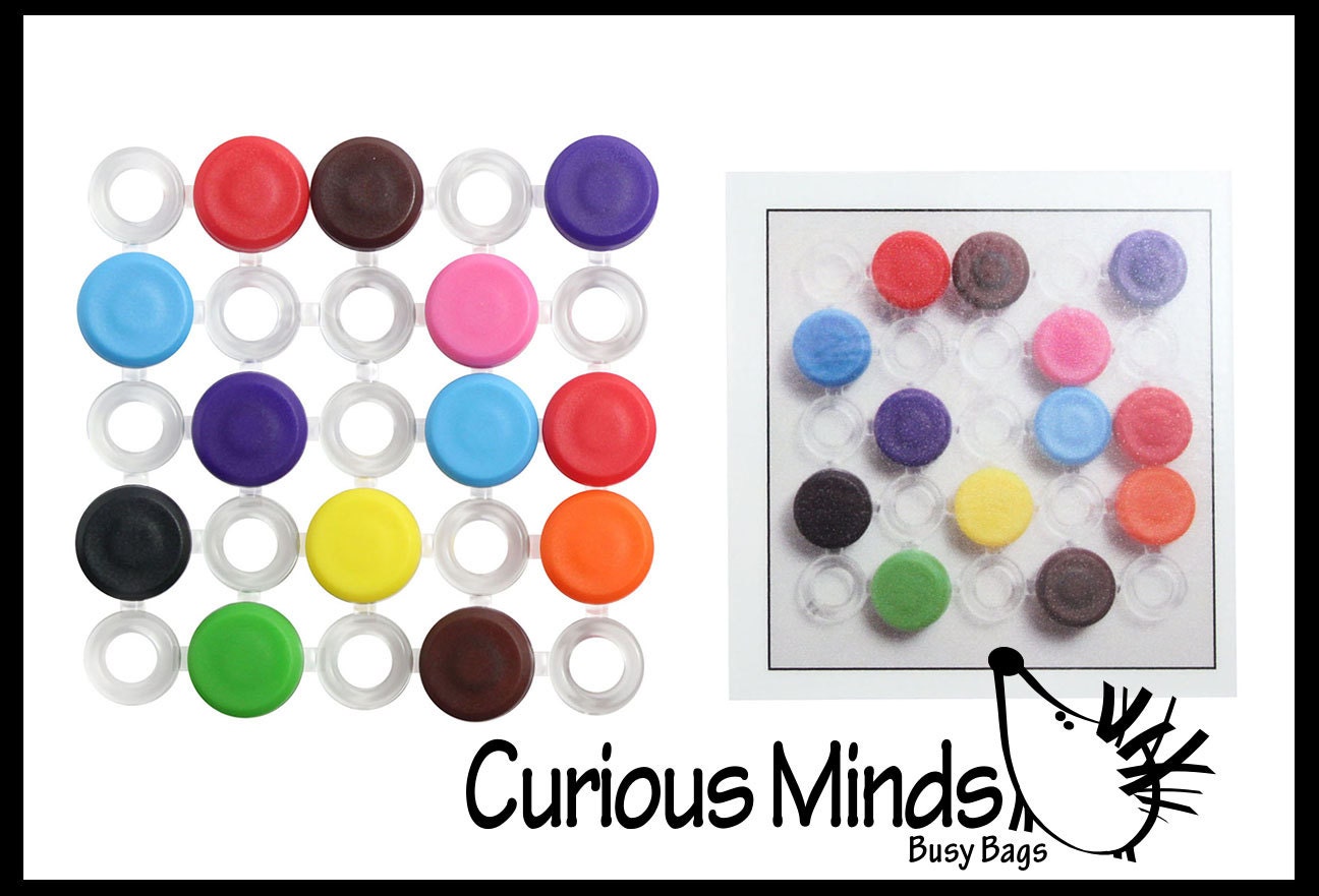 Tiny Flexible Peg Board Pattern Toy With Snap Buttons Etsy