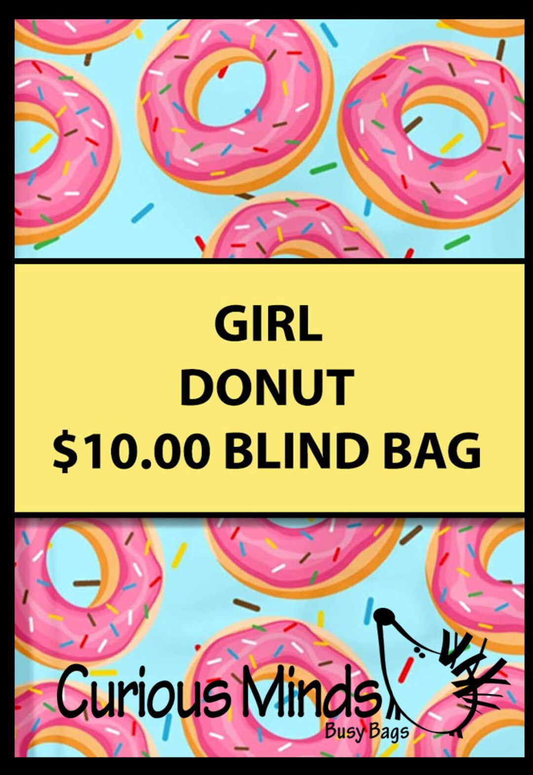 10.00 GIRL THEMED (multiple Styles) - Fidget Blind Bag Mystery Bag ...