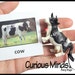 Montessori Farm Animal Match - Miniature Animals With Matching Cards ...