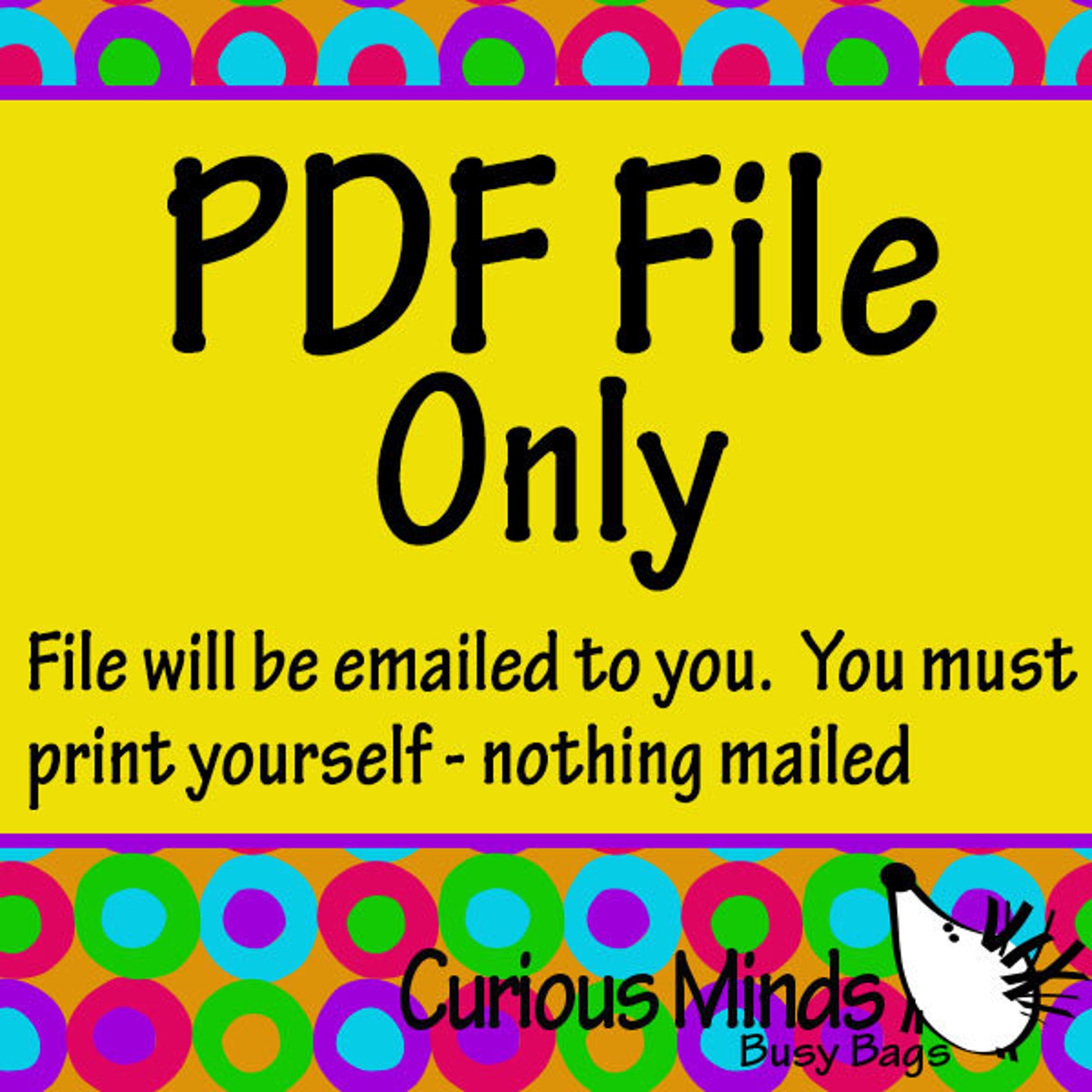 PDF FILE - Busy Bag Gumball Patterns - Problem Solving Busy Bags for ...