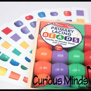 CARDS ONLY - Pattern Cards for Large Chunky Beads - Perfect for Fine ...