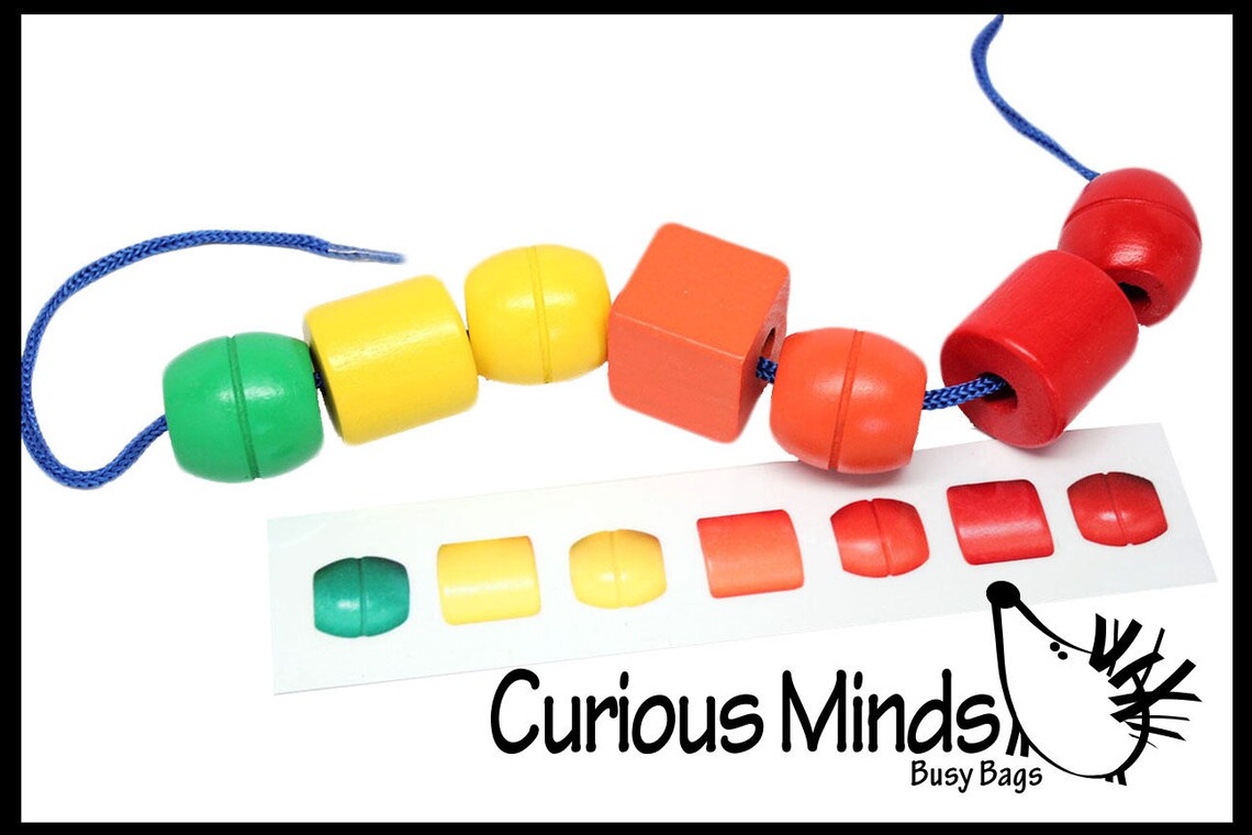 CARDS ONLY - Pattern Cards for Large Chunky Beads - Perfect for Fine ...