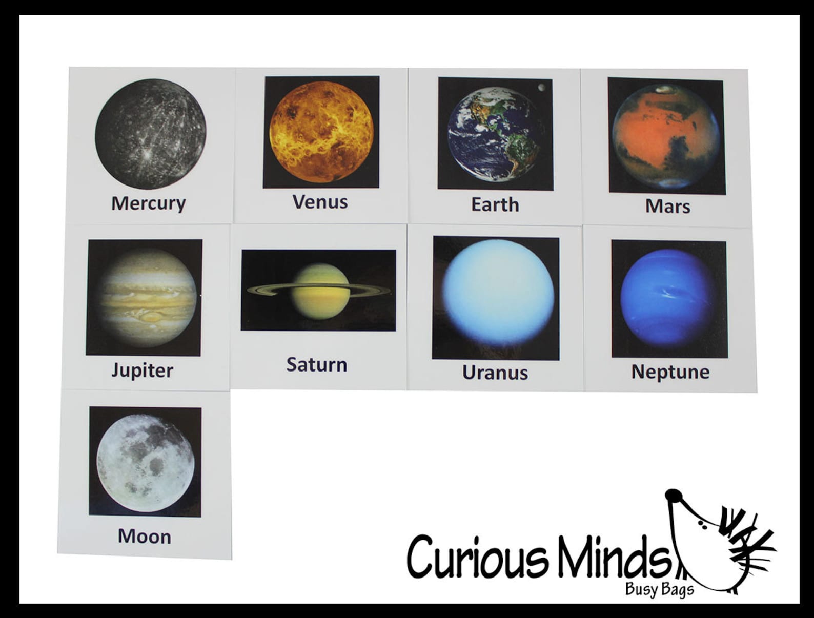 Universe Solar System Match With Cards Stress Ball Set - Etsy