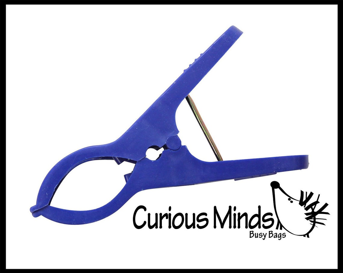 Large Clothespin Tong Tweezers for Children Fine Motor - Etsy