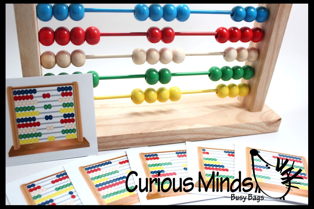 CARDS ONLY - Abacus Pattern Cards - Educational, Montessori, OT ...