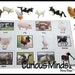 Montessori Farm Animal Match - Miniature Animals With Matching Cards ...
