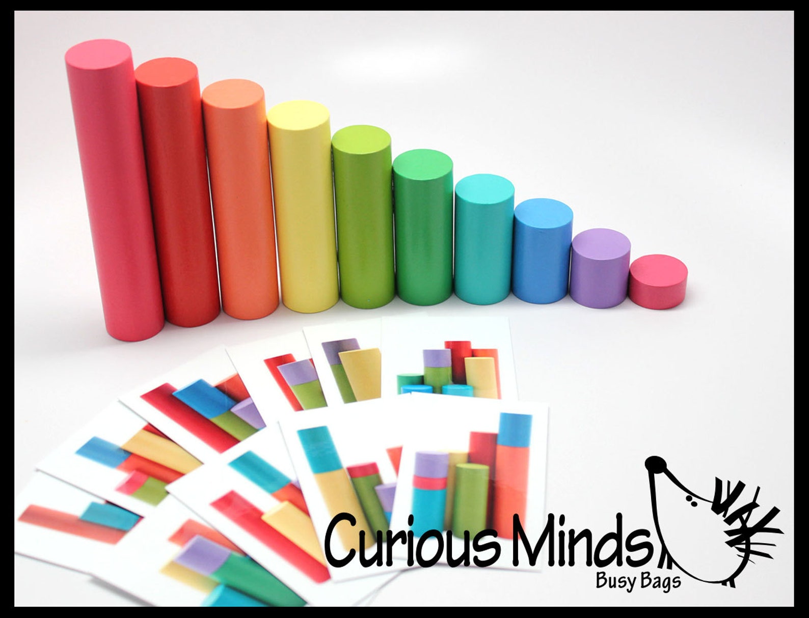 Wooden Stair Block Patterns 10 Colorful Wooden Blocks and | Etsy