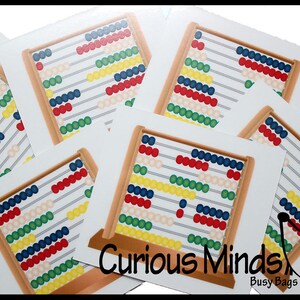 CARDS ONLY - Abacus Pattern Cards - Educational, Montessori, OT ...