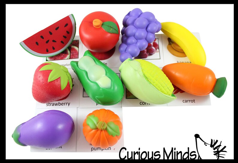 Fruits & Vegetable Match - Healthy Food With Matching Cards - 2 Part ...