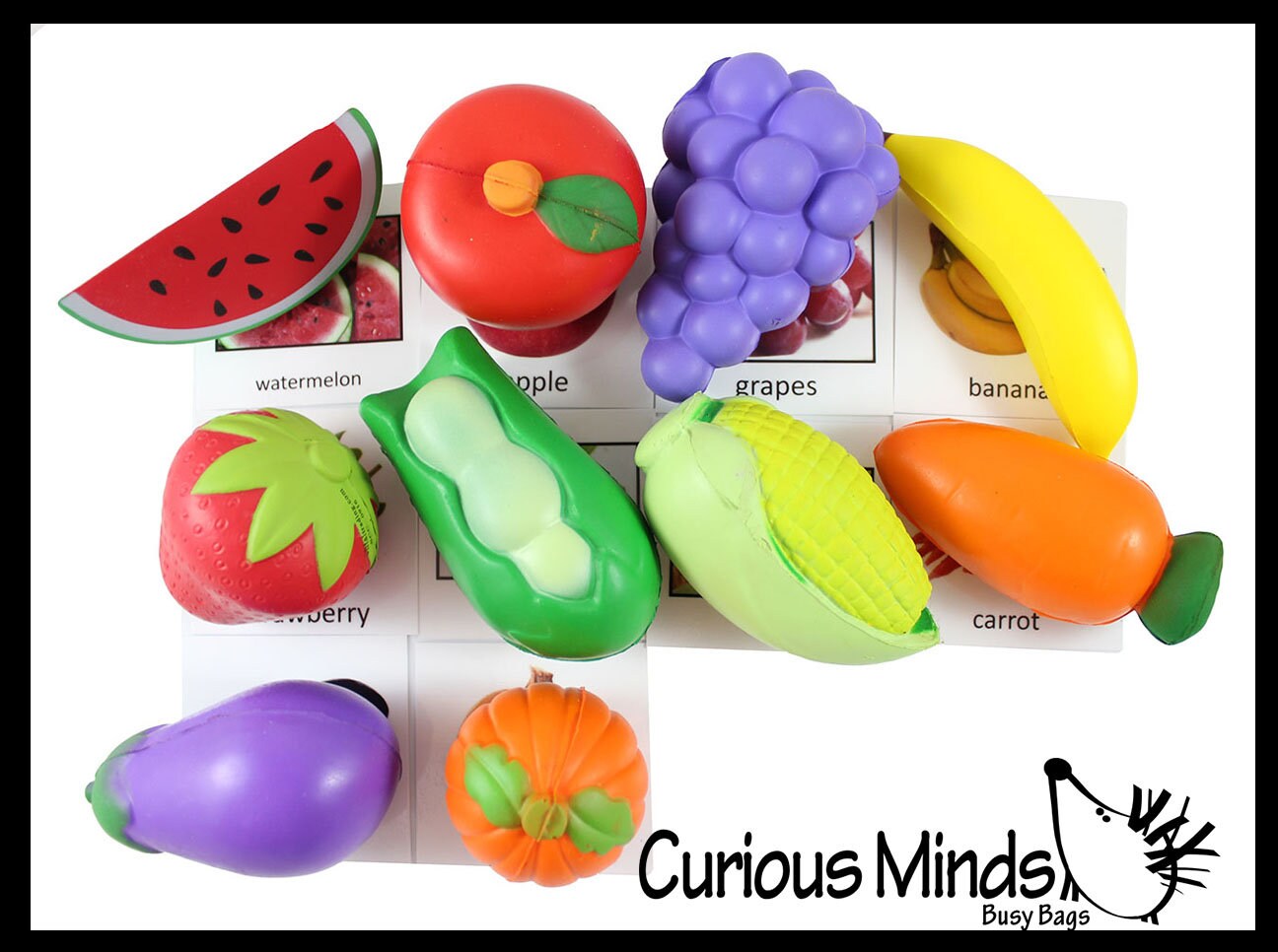 Fruits & Vegetable Match - Healthy Food With Matching Cards - 2 Part ...