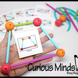 Building Geometric Shapes - Construction Set - Etsy